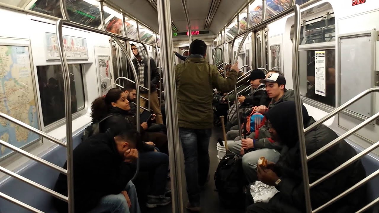 IRT Pelham Line: Pelham Bay Park Bound R142A (6) Train From 3rd Ave ...