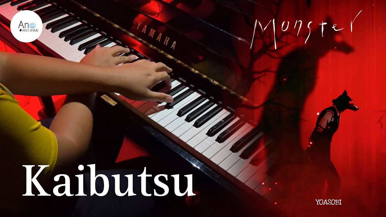 Kaibutsu ( Monster ) - BEASTARS S2 OP [YOASOBI] / An Piano - YouTube