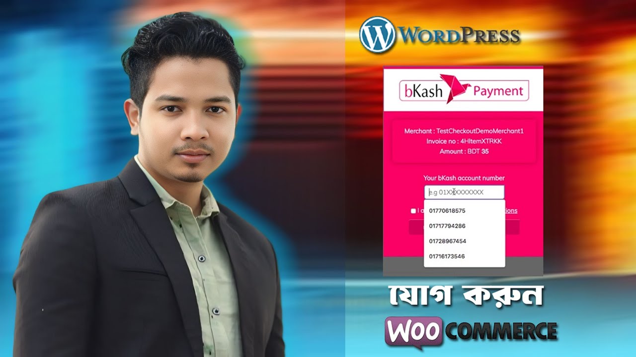 Bkash Plugin For Wordpress || Bkash Sandbox Validation Wordpress || Mixan Tech - YouTube