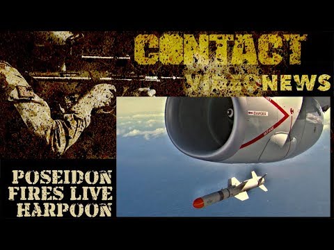 RAAF's Poseidon fires first Harpoon - YouTube