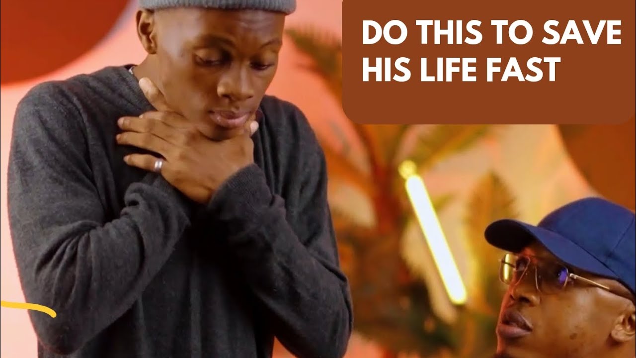 How to Save An Adult from Choking to Death With One Simple Step - YouTube