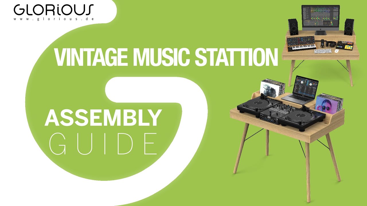 Glorious Vintage Music Station - Assembly Guide - YouTube