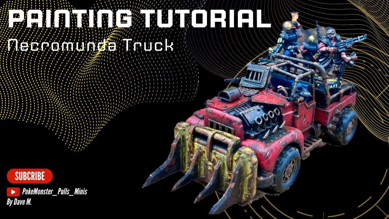 Painting Tutorial Necromunda Ash Waste Vehicle - YouTube