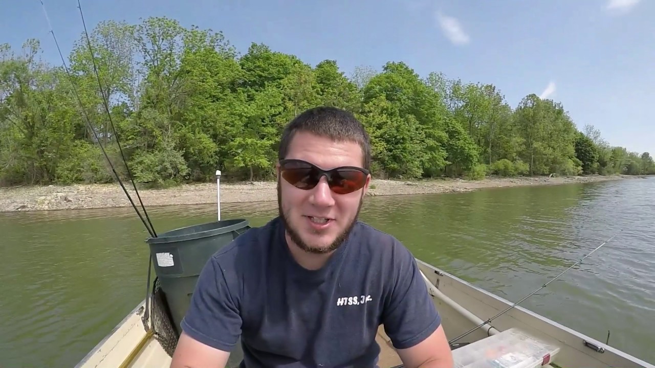 Spruce Run Bass Fishing 5-21-17 Nick's Personal Best! - YouTube