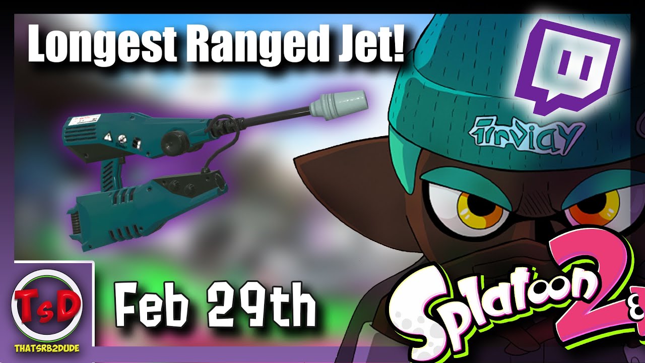 Splatoon 2: DUDE - The Longest Ranged Jet Squelcher. [X Rank Battles ...