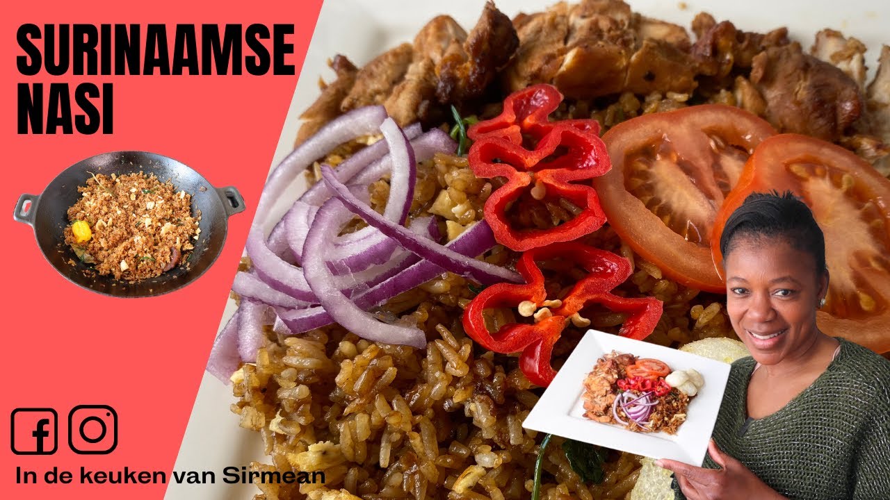 Mijn recept voor Echte Surinaamse Nasi - Surinamese Fried Rice- In de ...