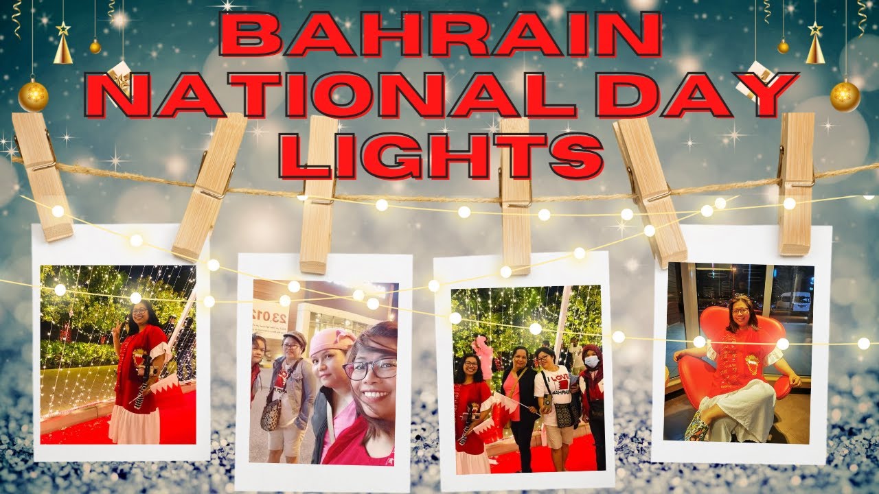 The Best Place in the World to Watch Bahrain National Day Lights - YouTube