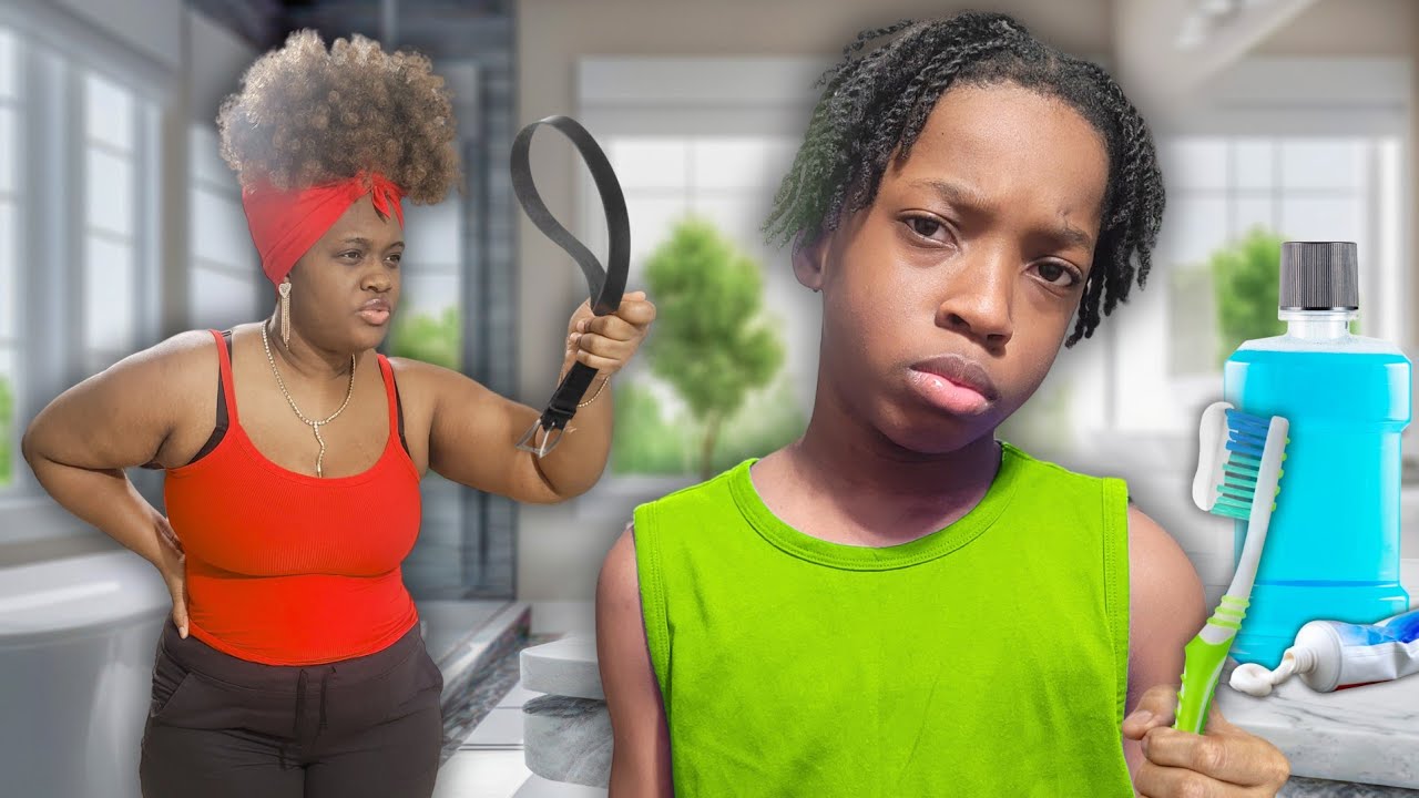 BOY DON'T WANT TO BRUSH HIS TEETH, THIS IS SHOCKING! - YouTube