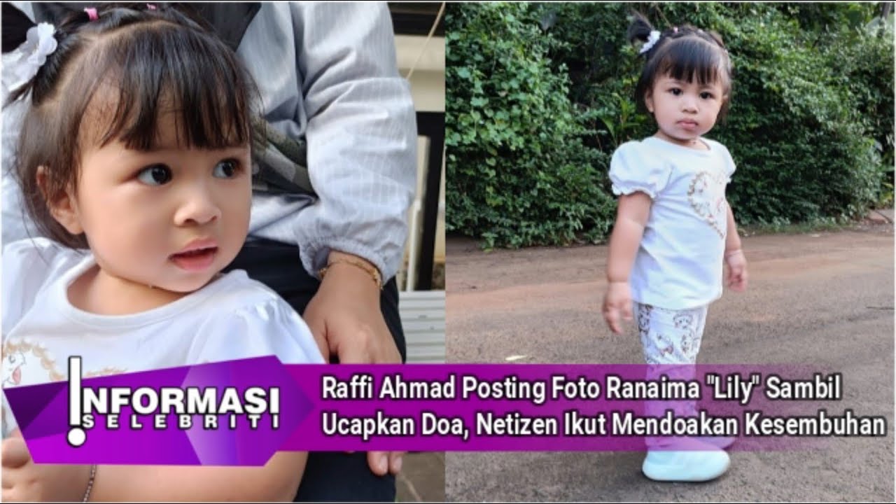 Raffi Ahmad Posting Foto Ranaima Lily Sambil Ucapkan Doa, Netizen Ikut ...