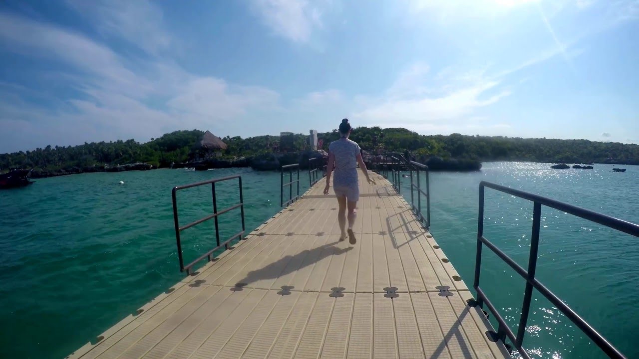 The Floating Bridge of Xel-Há - Mexico 2016 4k - YouTube