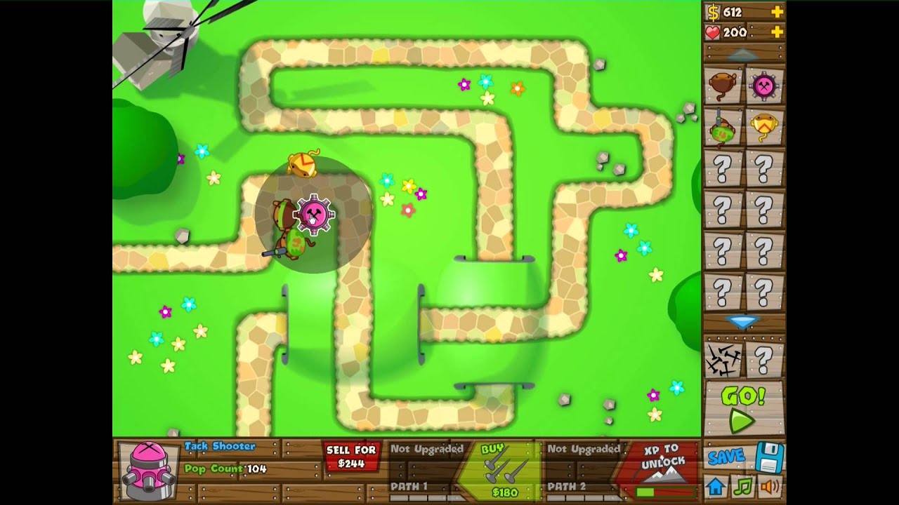 Let's Play Bloons TD5 #1 [HD] - Monkey Lane Easy Teil 1 - YouTube