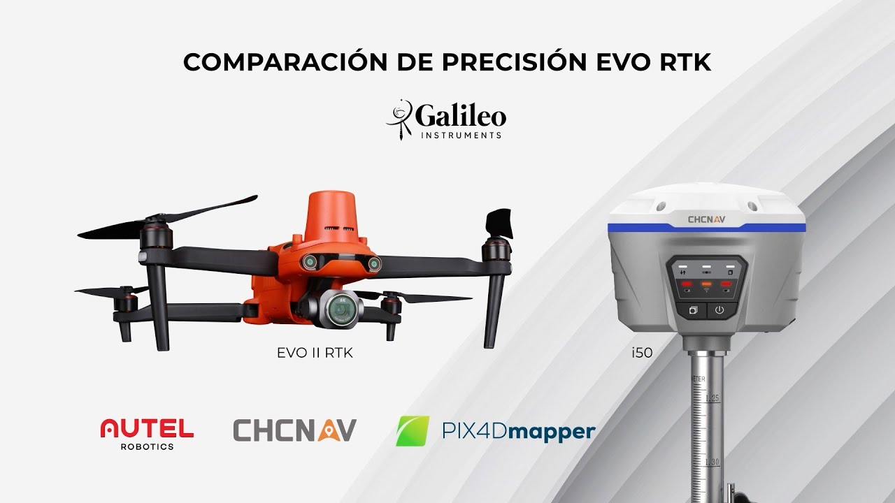 Comparación de precisión EVO II RTK (Fotogrametría) - YouTube