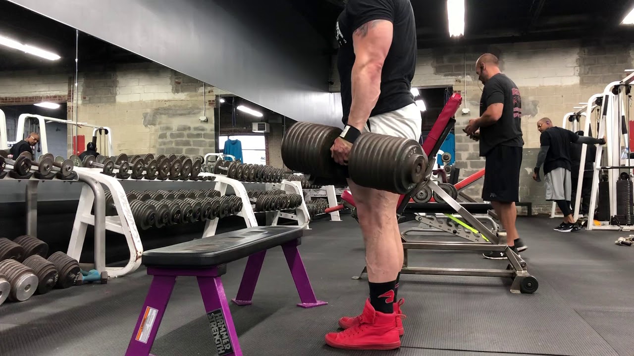 200 lb DB RDLs - YouTube