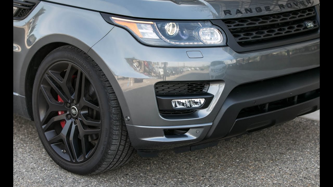 THE BEST!!! 2017 Range Rover Sport Supercharged V 8 - YouTube