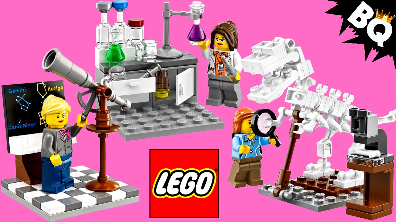 LEGO IDEAS Research Institute 21110 Build & Review - BrickQueen - YouTube