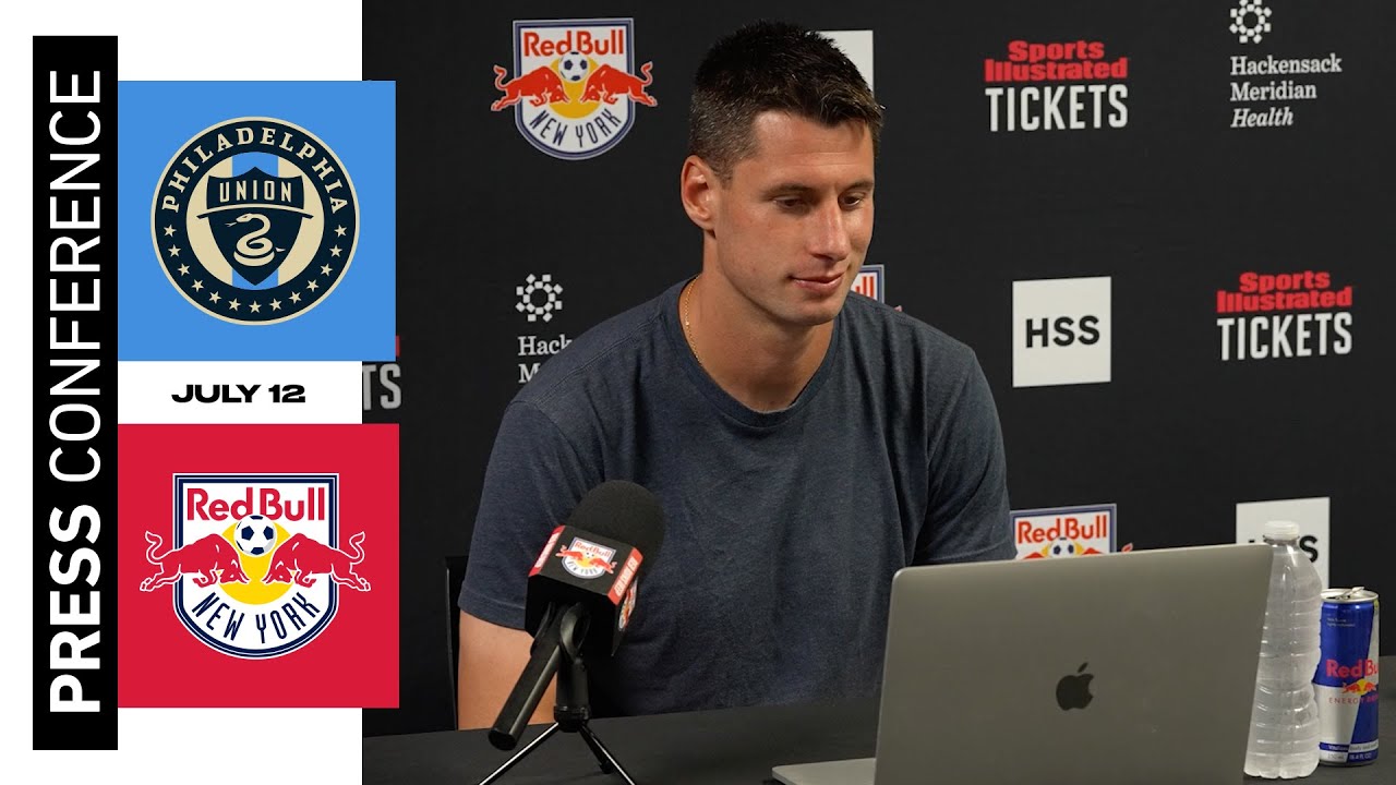 Sean Nealis | Prematch Press Conference | New York Red Bulls vs ...