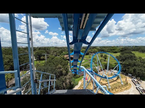 Phoenix Rising Roller Coaster Ride POV | Busch Gardens Tampa - YouTube