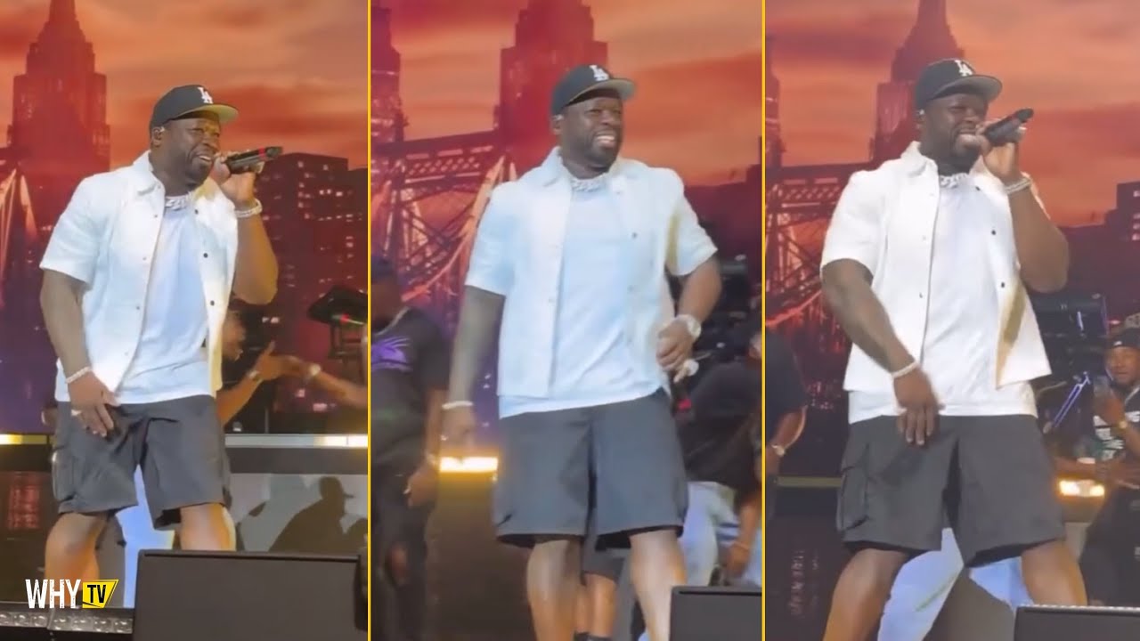 50 Cent Brings Out The Whole Power Cast At His Show Last Night In ...