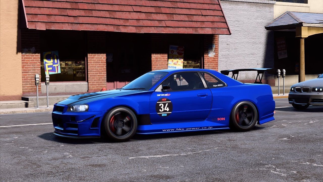 NFS Payback /GTR R34 LV299 /Speedlist /Gameplay - YouTube