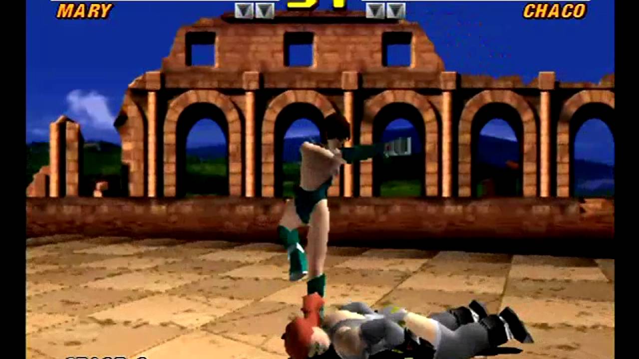 Tobal 2 (PlayStation) Tournament as Mary - YouTube