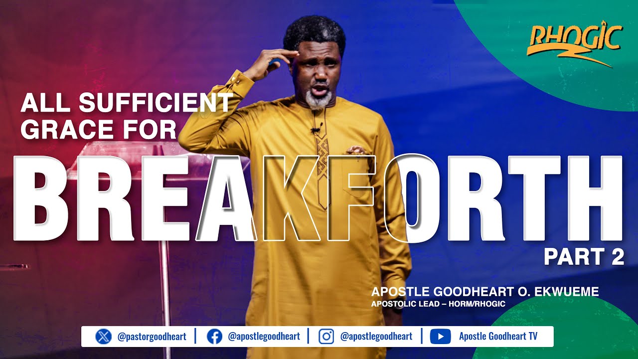 All Sufficient Grace For Breakforth Part2 - YouTube