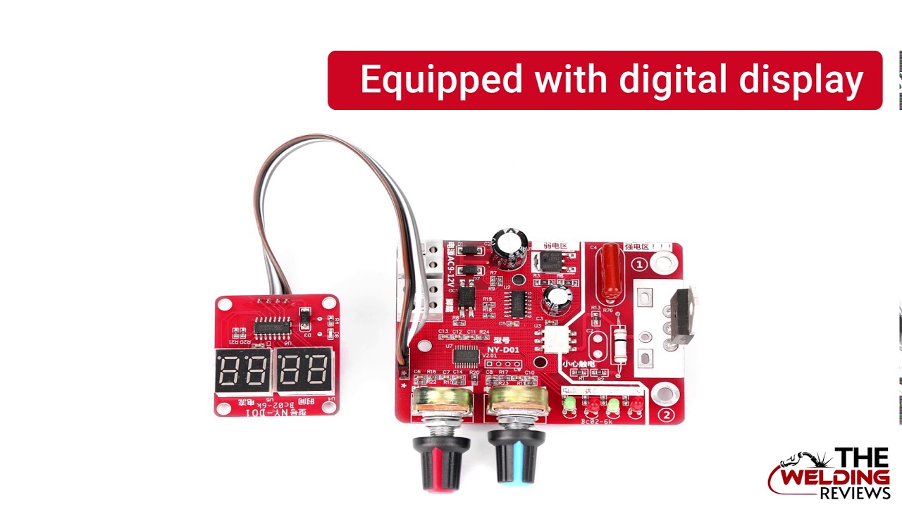 Spot Welding Machine DIY Controller Panel Time and Current Control ...