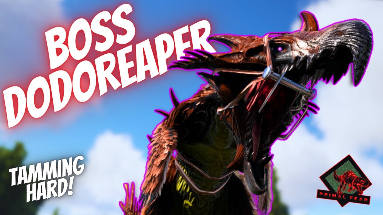 ESSA FOI A DOMA MAIS HARDCORE DA MINHA VIDA!! BOSS DODO REAPER - ARK ...
