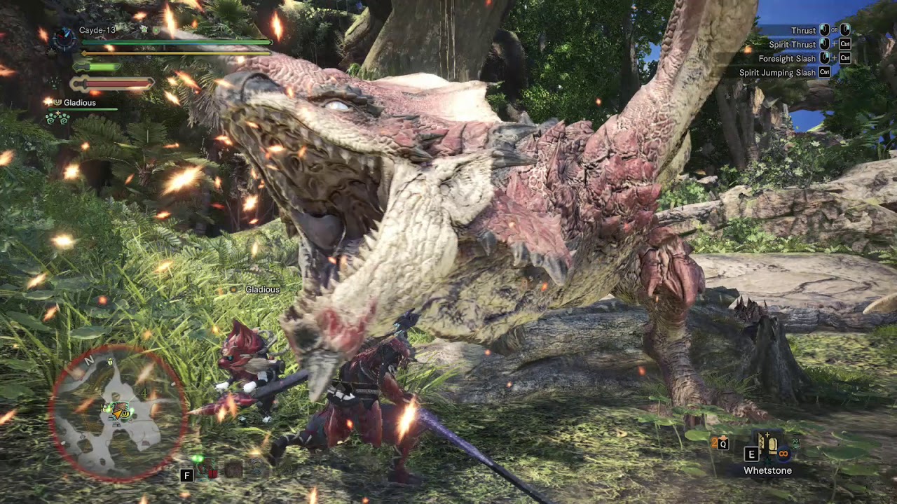 MHW - (Hunting: Rathalos) - YouTube