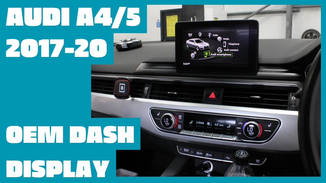Audi A4/5 2017-20 | 10.25" OEM Dash Display w/ Built-in Apple CarPlay ...