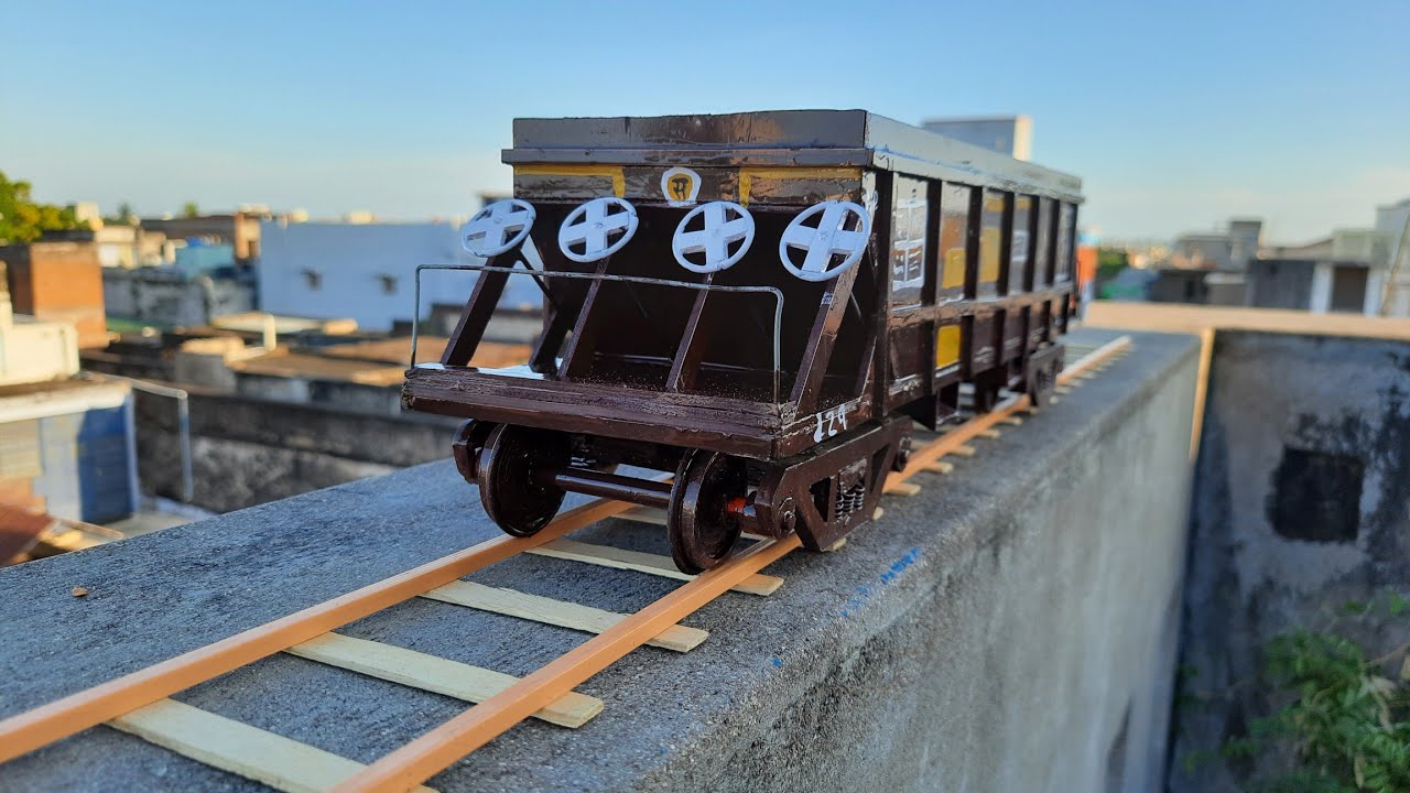 How to make a BOBYN wagon | Bobyn wagon model | how to make a train ...