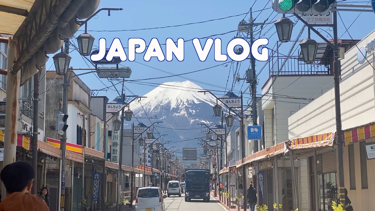 JAPAN VLOG 🗻 gorgeous views of Fujisan, Tokyo streets, strawberry ...