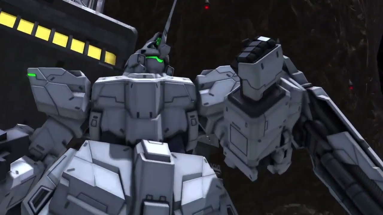 Unicorn Gundam Awakening Simulation Battle - YouTube