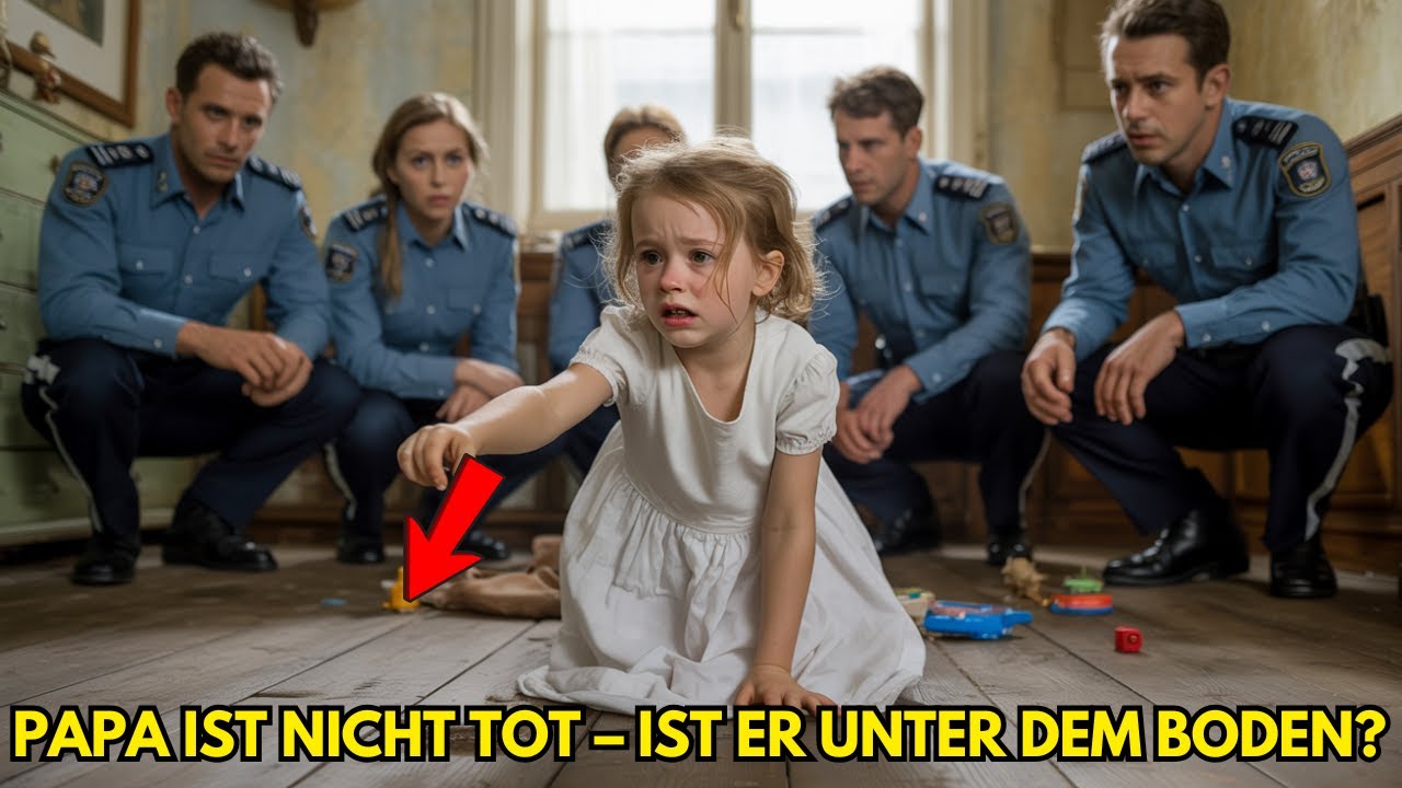 Papa ist nicht tot, er ist unter dem Boden, sagte das Mädchen, und die ...