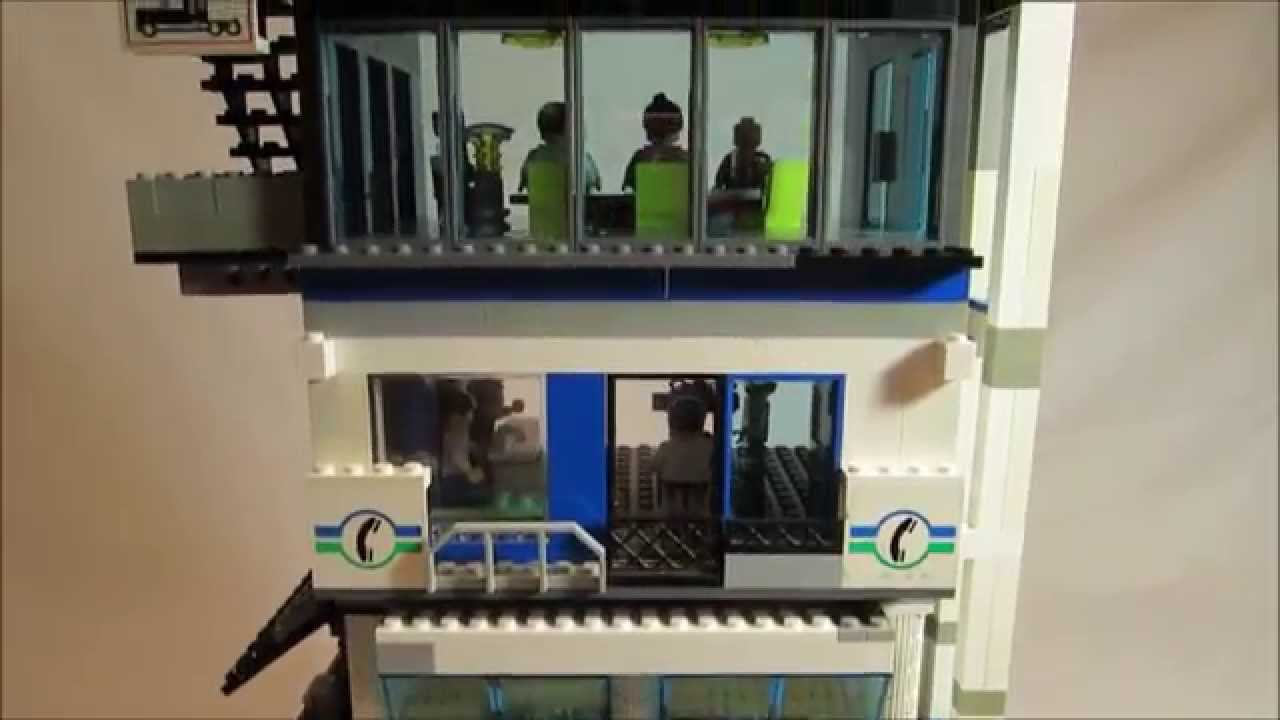 Lego MOC: Office Tower Building Skyscraper - YouTube
