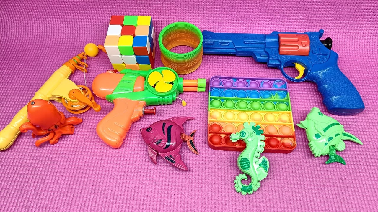 Unboxing Toys for kids | Satisfying Video for Kids | Fishing Game ...