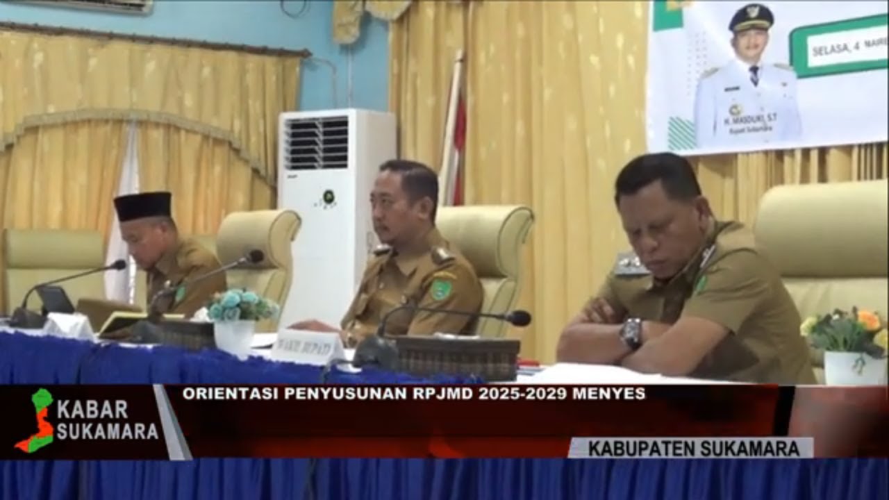 ORIENTASI PENYUSUNAN RPJMD 2025-2029 MENYESUAIKAN PROGRAM VISI DAN MISI ...