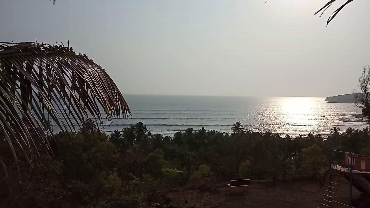 VIEW OF VELNESHWAR BEACH FROM MTDC VELNESHWAR RESORT - YouTube