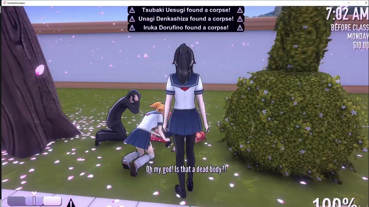 using the demon in yandere simulator to eliminate Osana, Raibaru and maybe SENPAI!? - YouTube