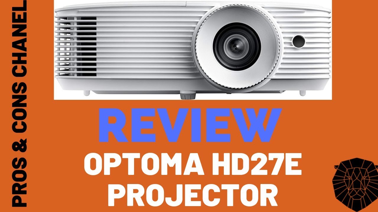 Optoma HD27E 1080p Home Cinema Projector Review - YouTube