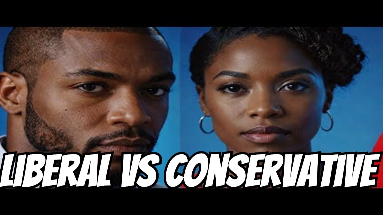 Black Female Conservative VS Black Male Liberal: WHO'S RIGHT? - YouTube