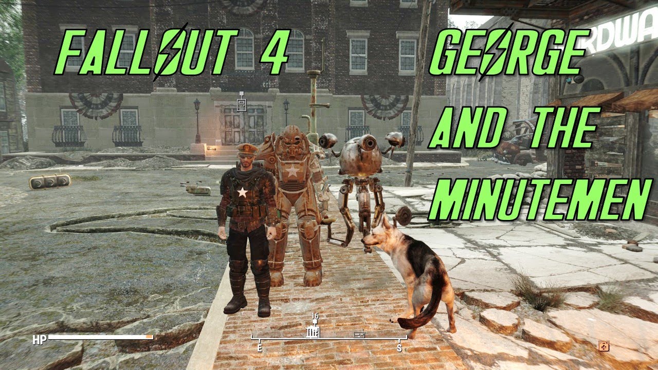 Fallout 4 Ep 3. George and the Minutemen Redux. The Government Facility ...