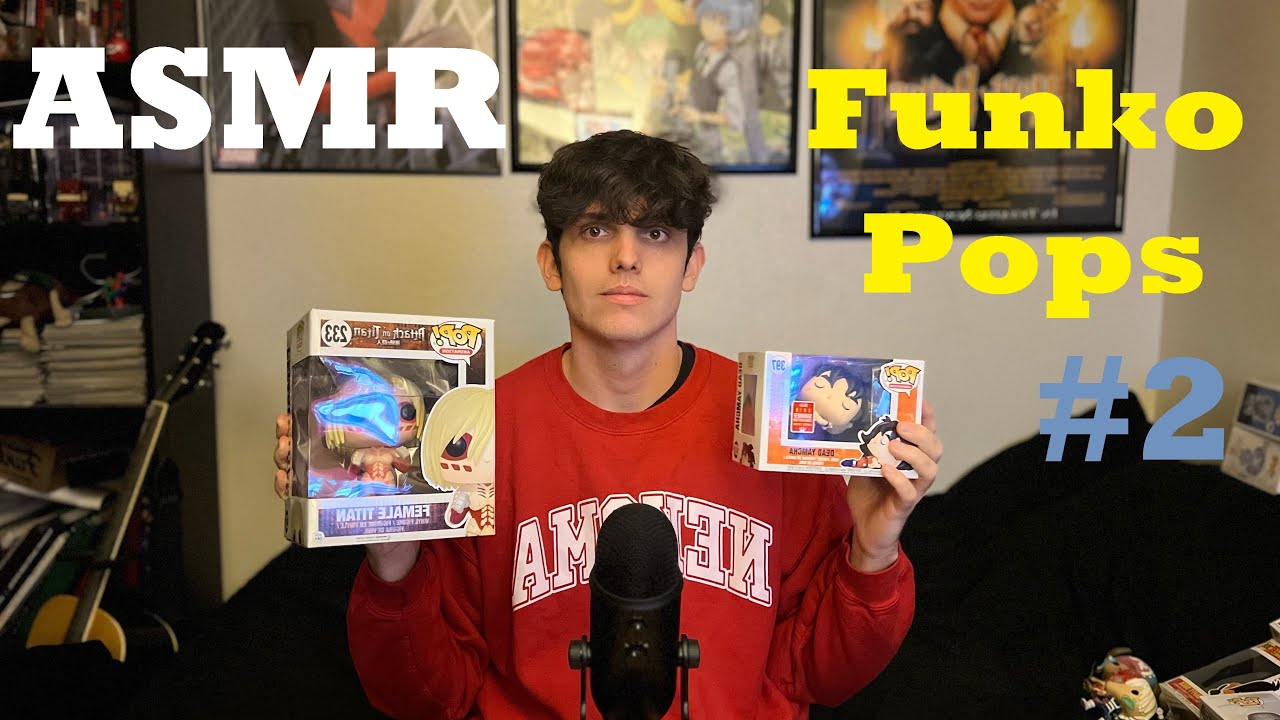 ASMR Funko Pop Collection // Part 2 // Whispering & Tapping Sounds ...