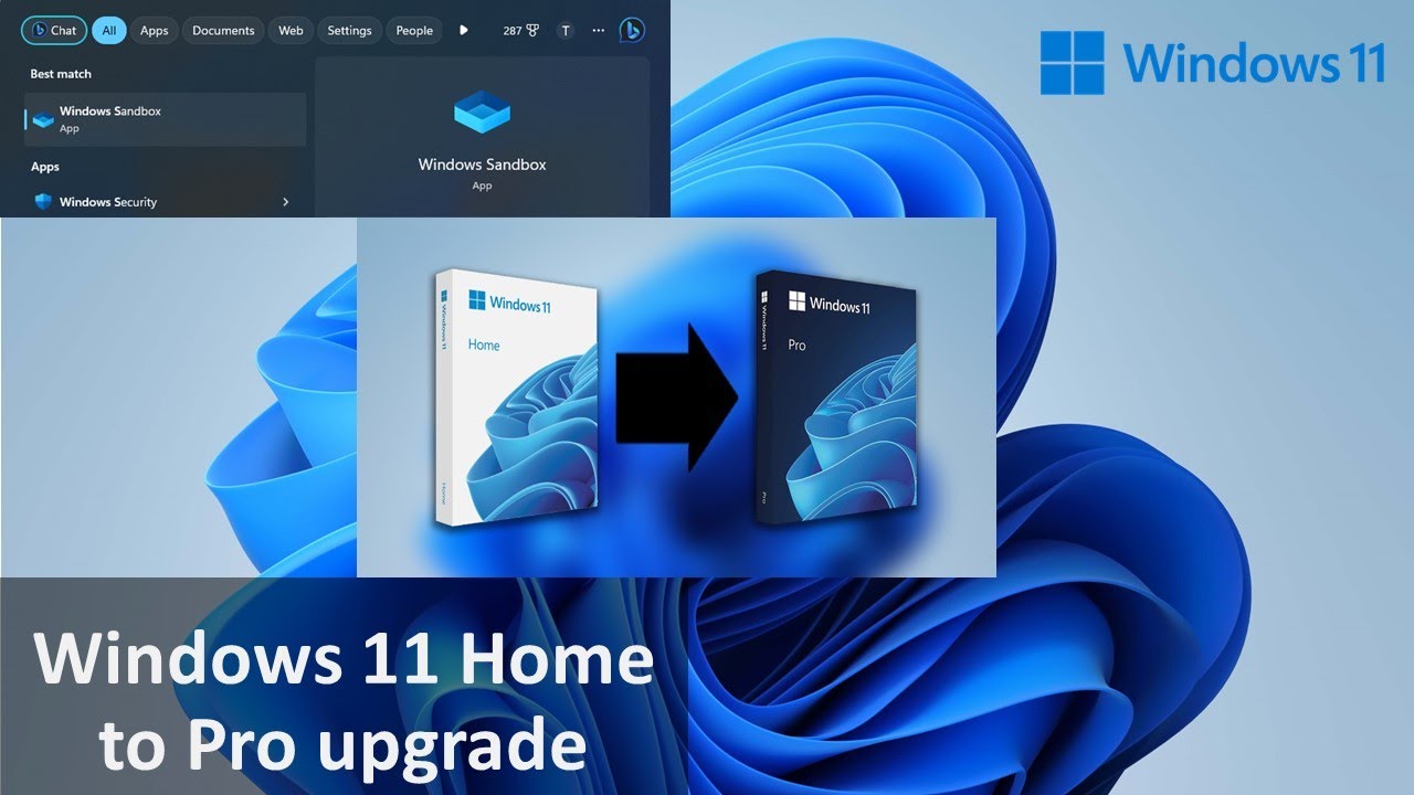 How to Upgrade Windows 11 HOME to Windows 11 PRO - YouTube