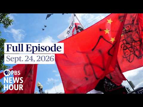 PBS News Hour full episode, Sept. 24, 2026