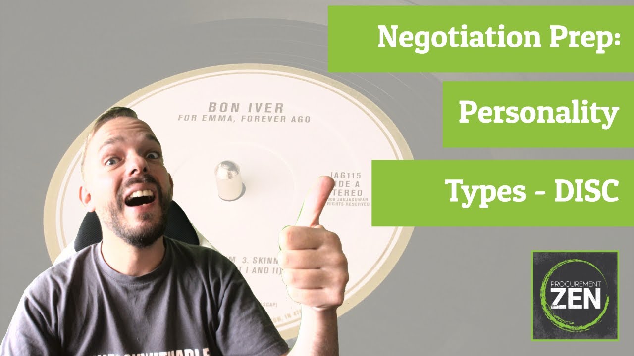 Negotiation Preparation - Personality Types (DISC Model) - YouTube