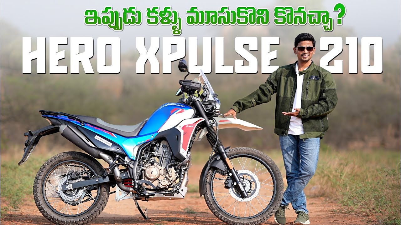 New Hero Xpulse 210 Detailed Ride Review | Top Speed, Mileage, Off-Road ...