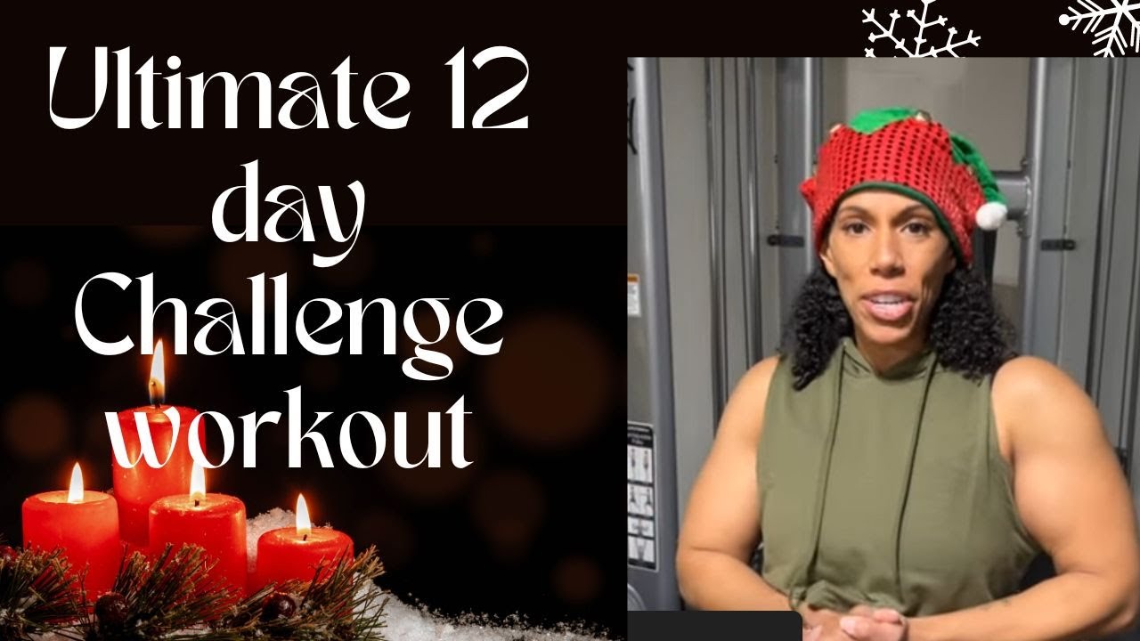 ULTIMATE 12 Days of Christmas HIIT Workout Challenge - YouTube