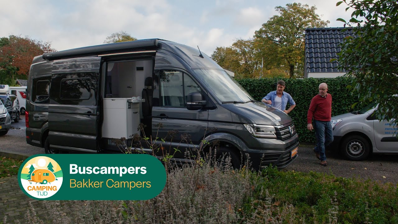 Buscampers I Bakker Campers Apeldoorn - YouTube