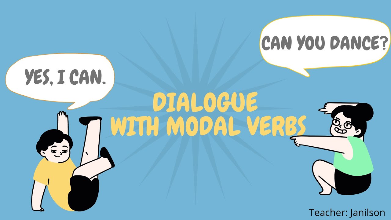 Diálogo com verbos modais - Can and Could (habilidade e pedido) - YouTube