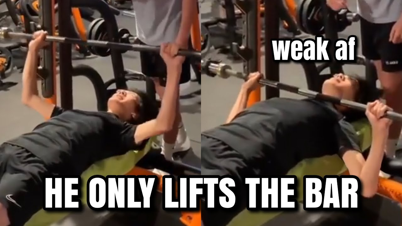 This kid is so weak.. - YouTube